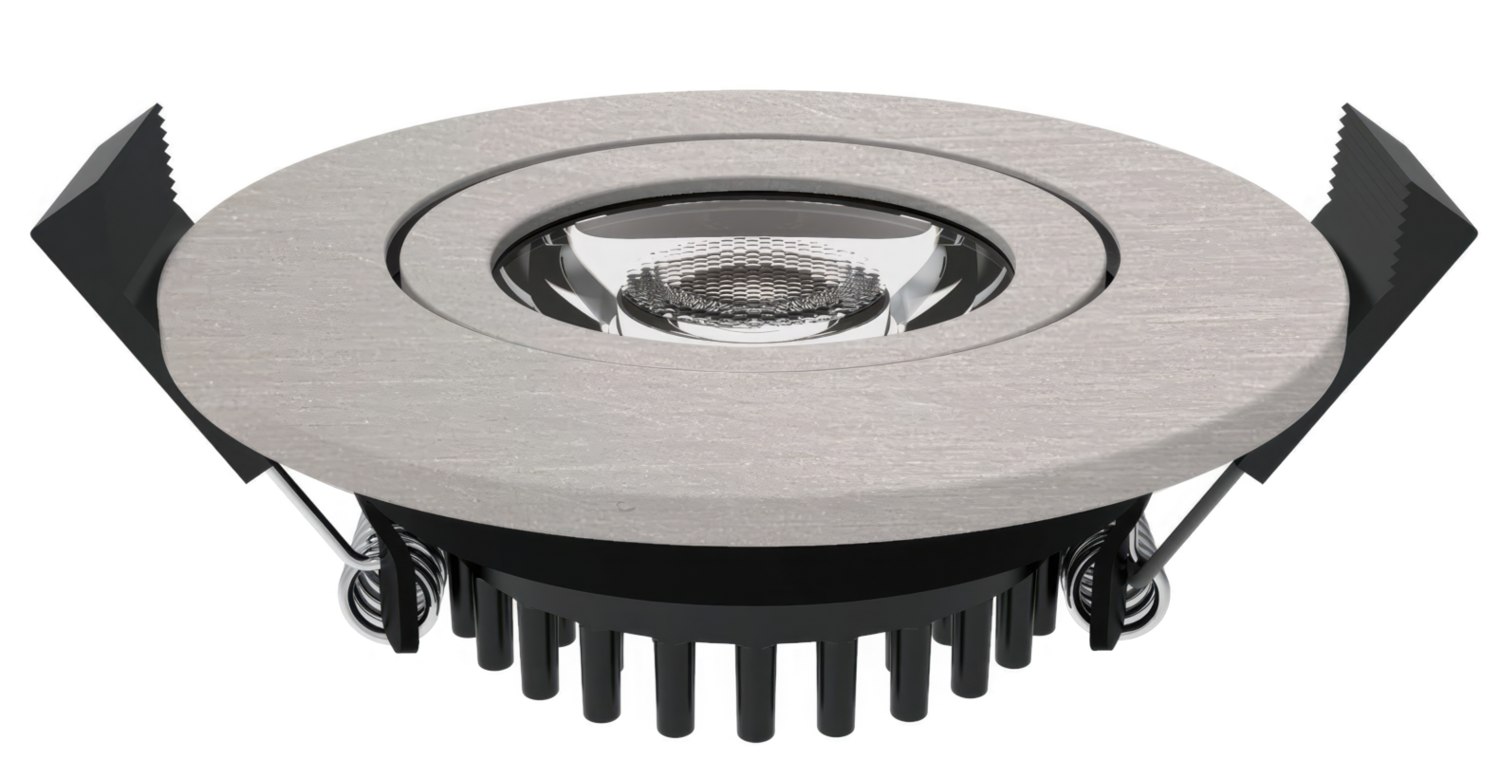 Luxna Lighting LXLEDDL5.5WCCT3-SN LED Downlight satin nickel